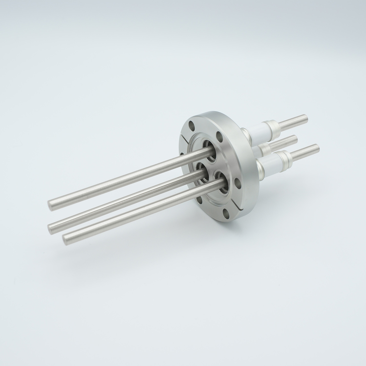 3 pin Molybdenum conductor feedthrough 5000Volt / 28 Amp. DN16CF flange ...