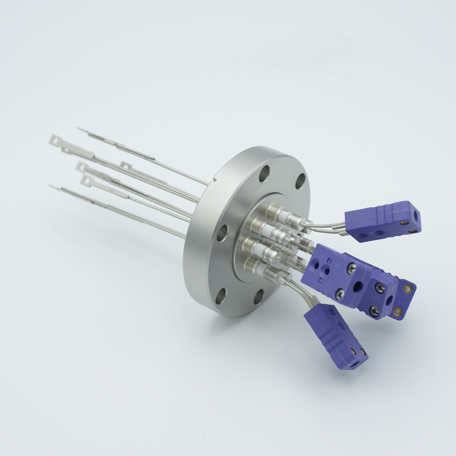 5 pair Thermocouple type-E feedthrough with both side connectors ...