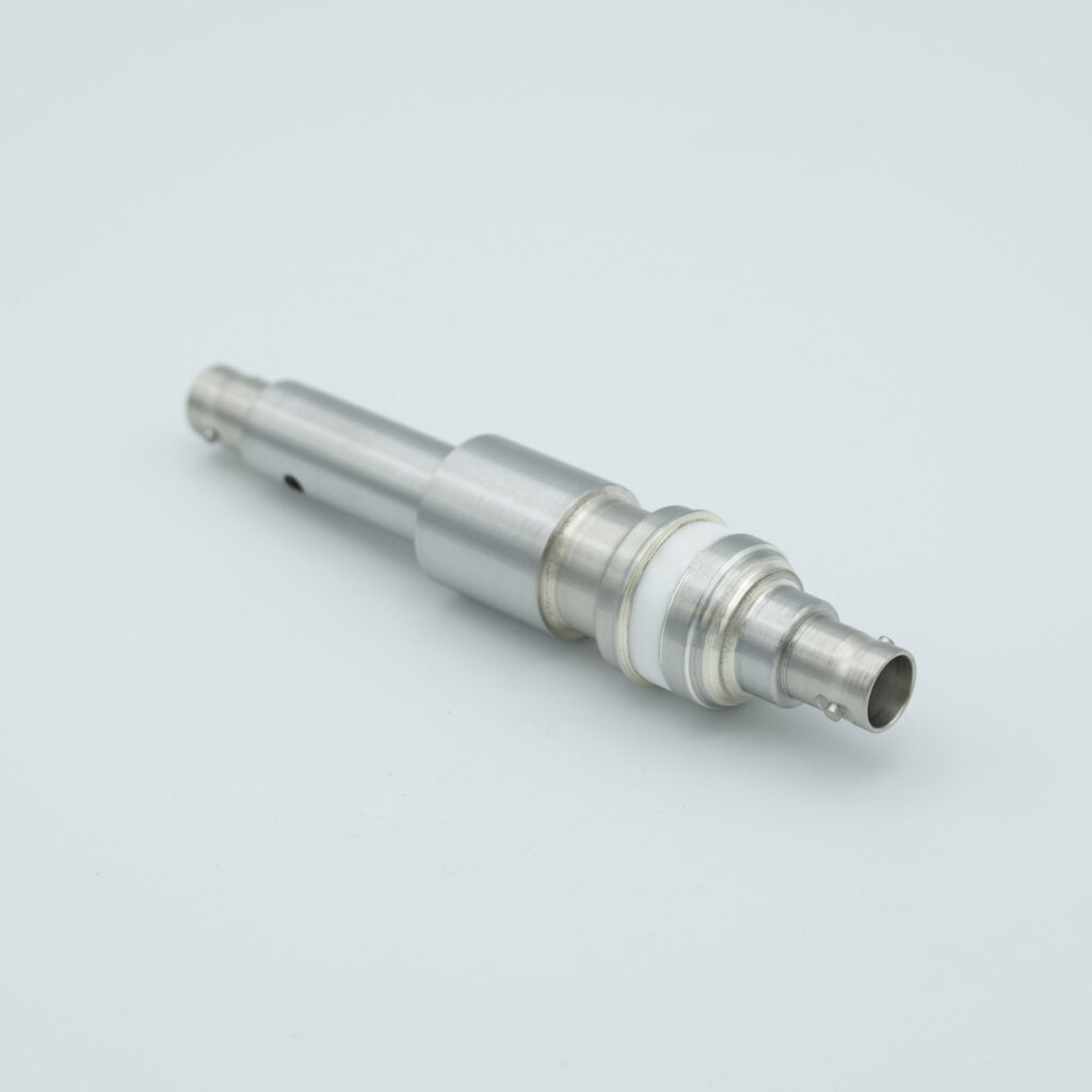 Floating shield, double ended MHV feedthrough 5000V / 3 Amp, air side ...
