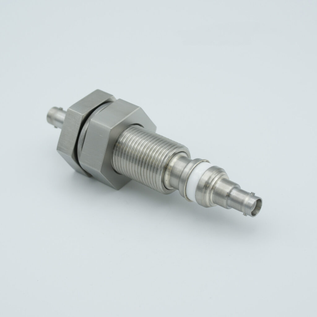 Floating shield, double ended SHV-5 feedthrough 5000V 3 Amp, 1 ...